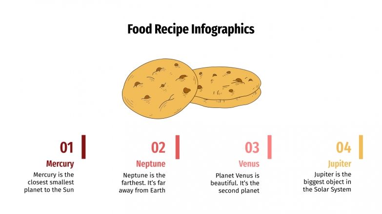 Food Recipe Infographics Google Slides & PowerPoint template