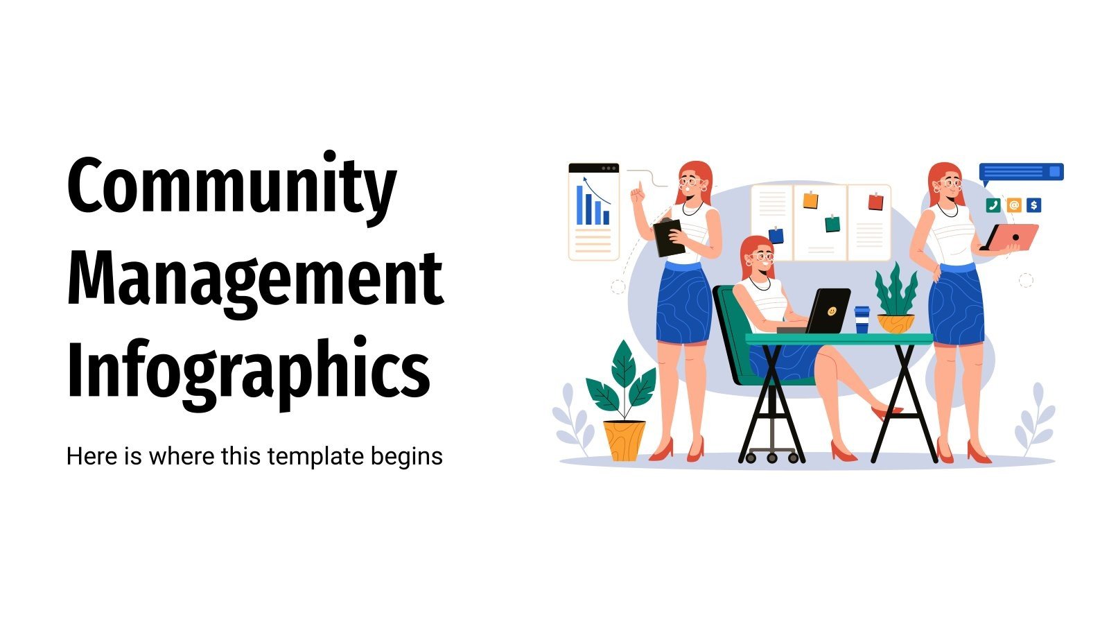 Community Management Infographics | Google Slides & PPT