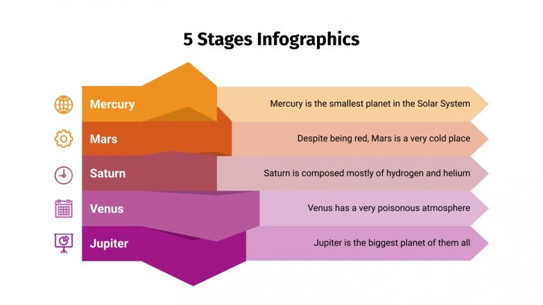 5 Stages Infographics Google Slides & PowerPoint