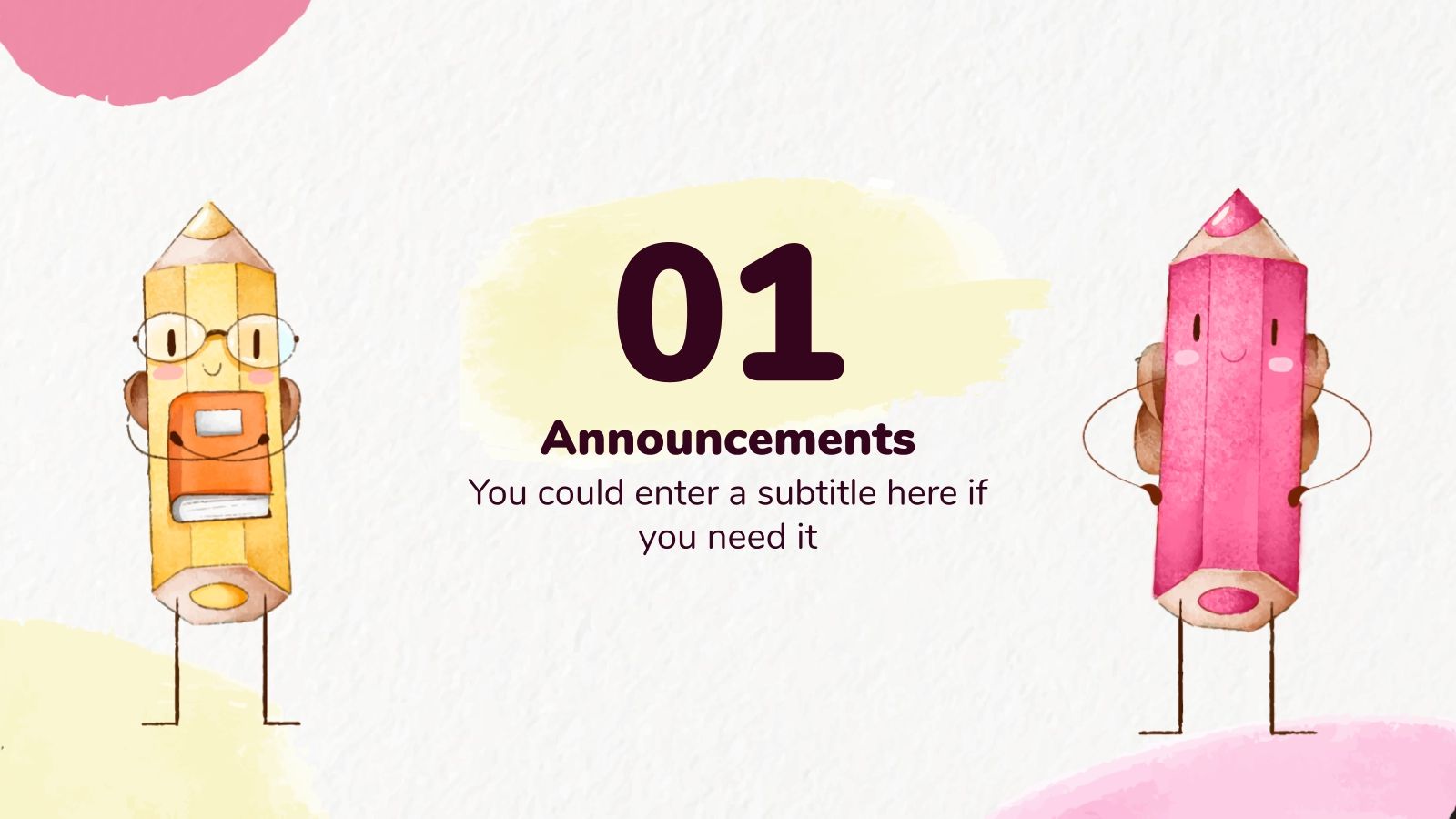 Teacher’s Newsletter Google Slides & PowerPoint template