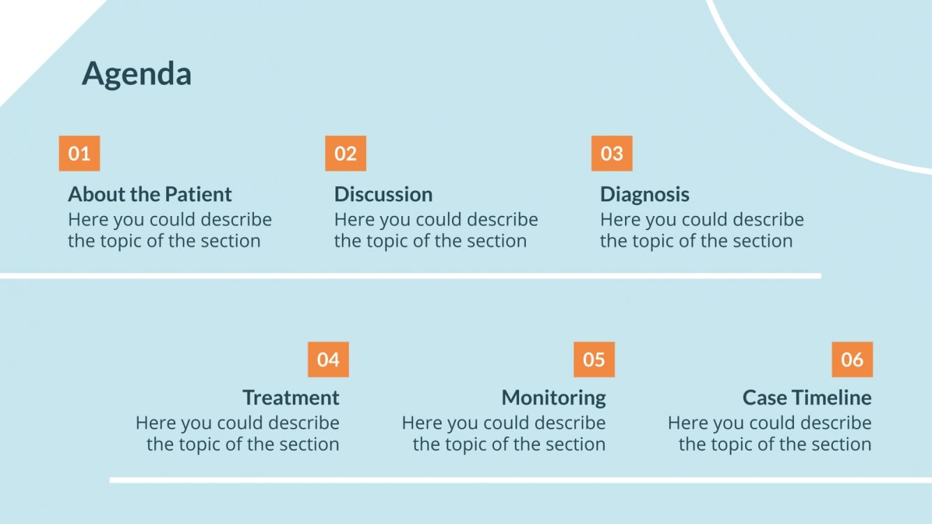 Pain Clinical Case Google Slides theme & PowerPoint template