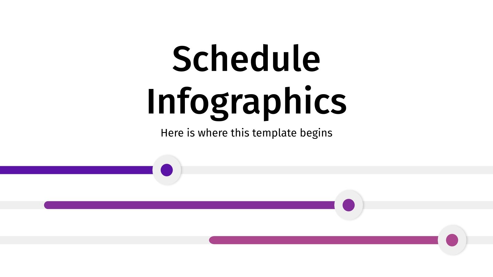 Schedule Infographics Google Slides theme & PowerPoint template