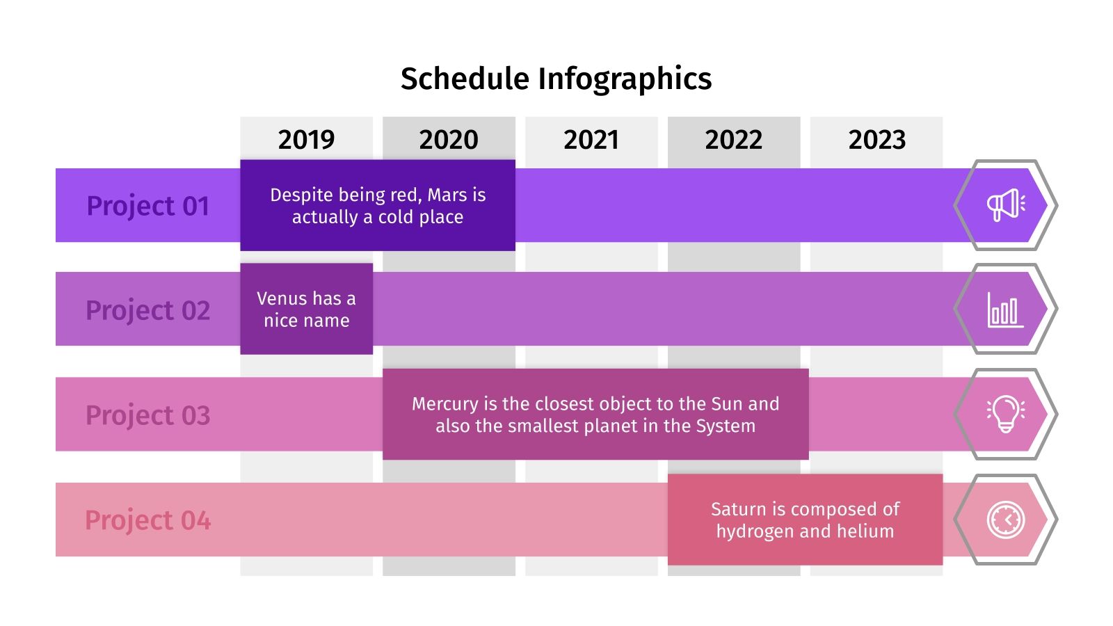 Schedule Infographics Google Slides theme & PowerPoint template