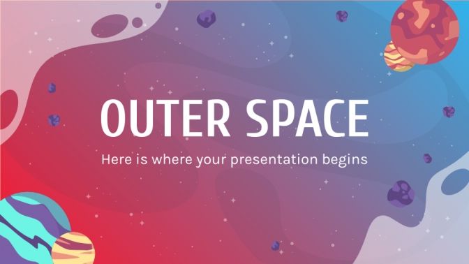 Free Galaxy Google Slides themes and PowerPoint templates