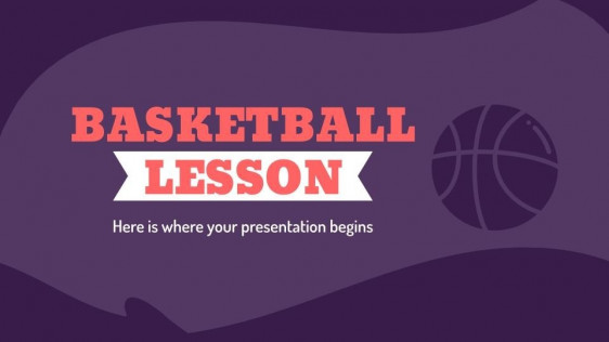 Free Google Slides and PowerPoint templates on basketball