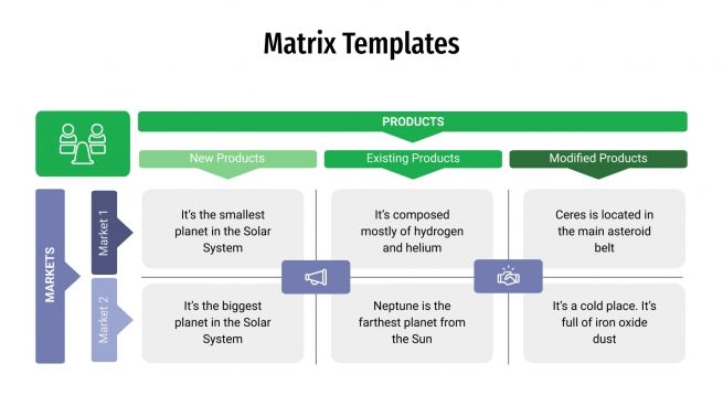 Matrix Templates Google Slides & PowerPoint template