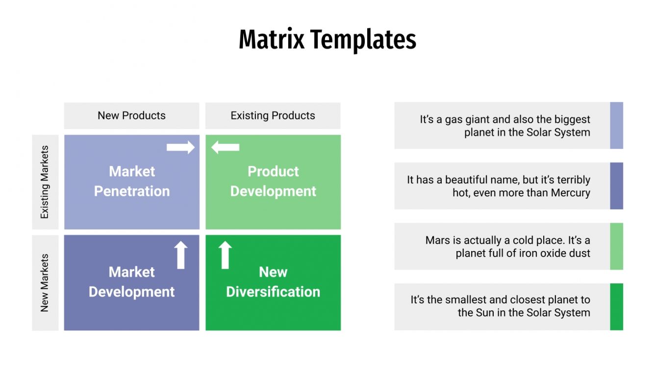 Matrix Templates Google Slides & PowerPoint template