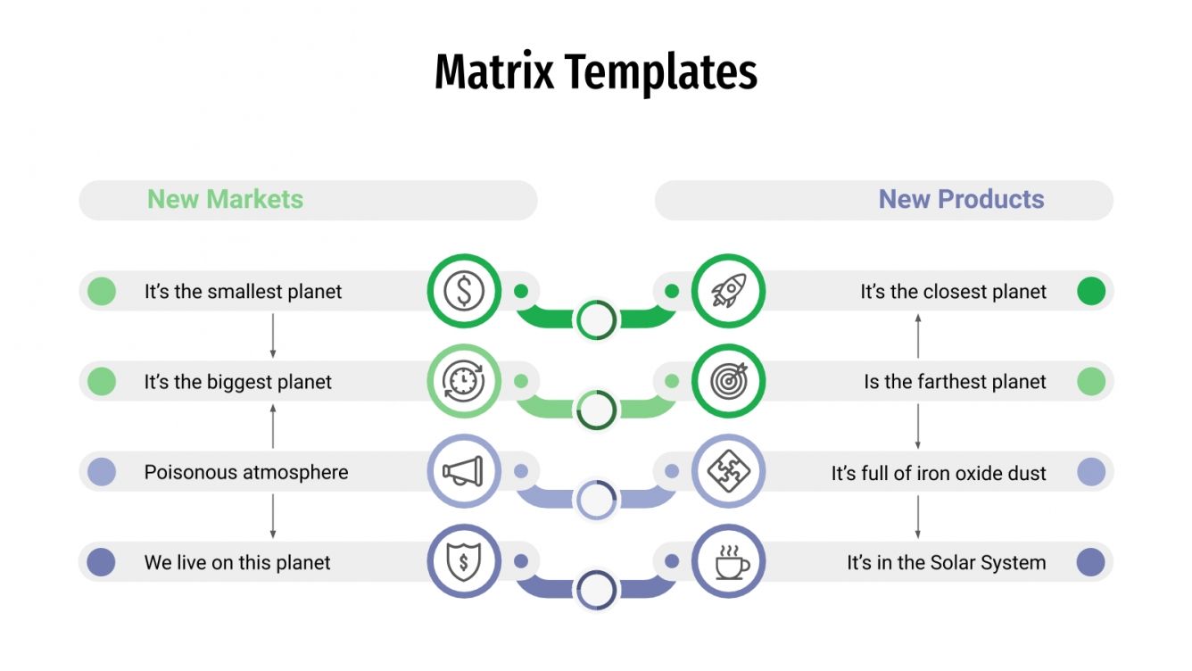 Matrix Templates Google Slides & PowerPoint template