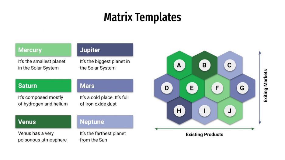 Matrix Templates Google Slides & PowerPoint template