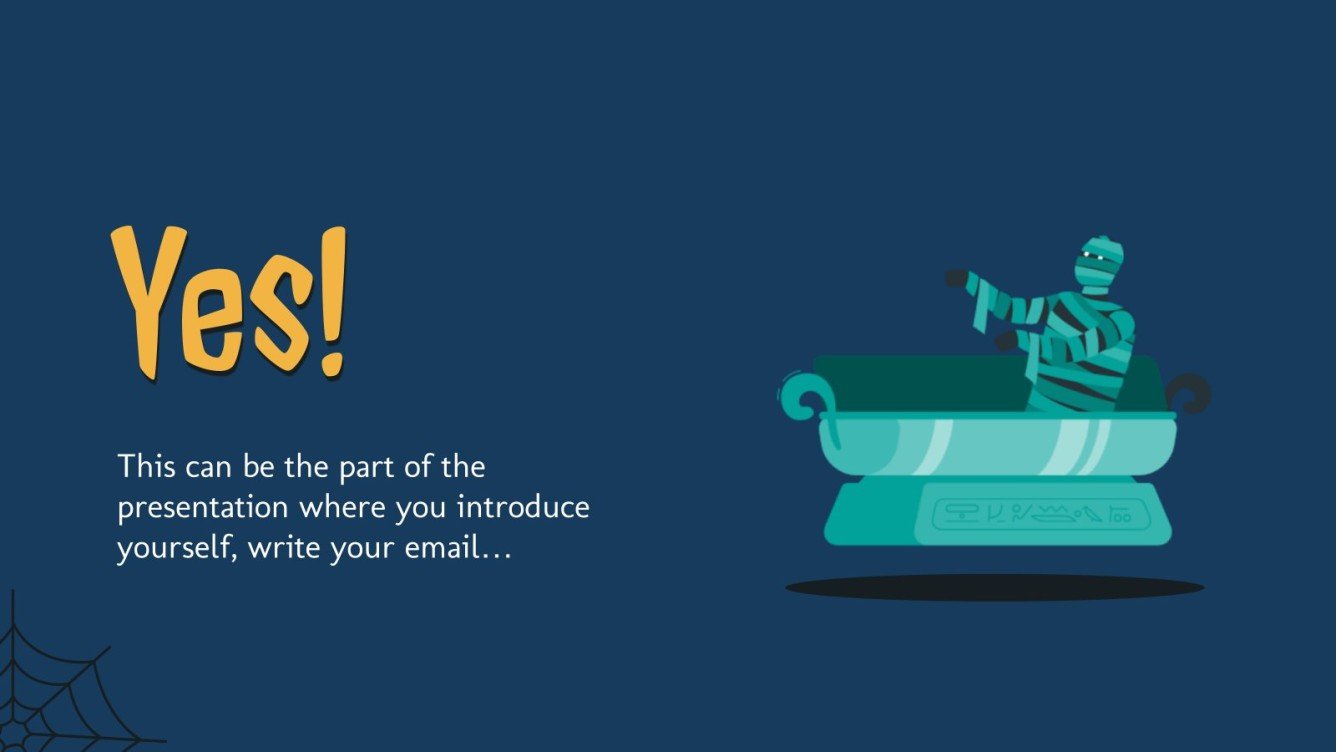 Spooky Halloween Google Slides theme & PowerPoint template