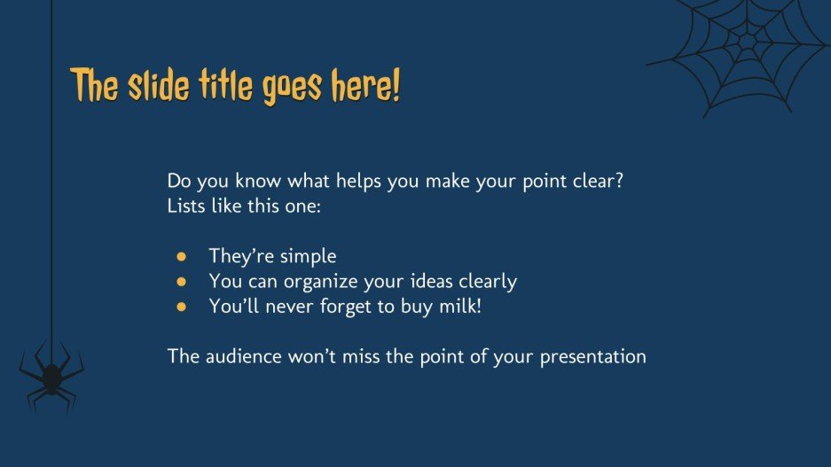 Spooky Halloween Google Slides theme & PowerPoint template