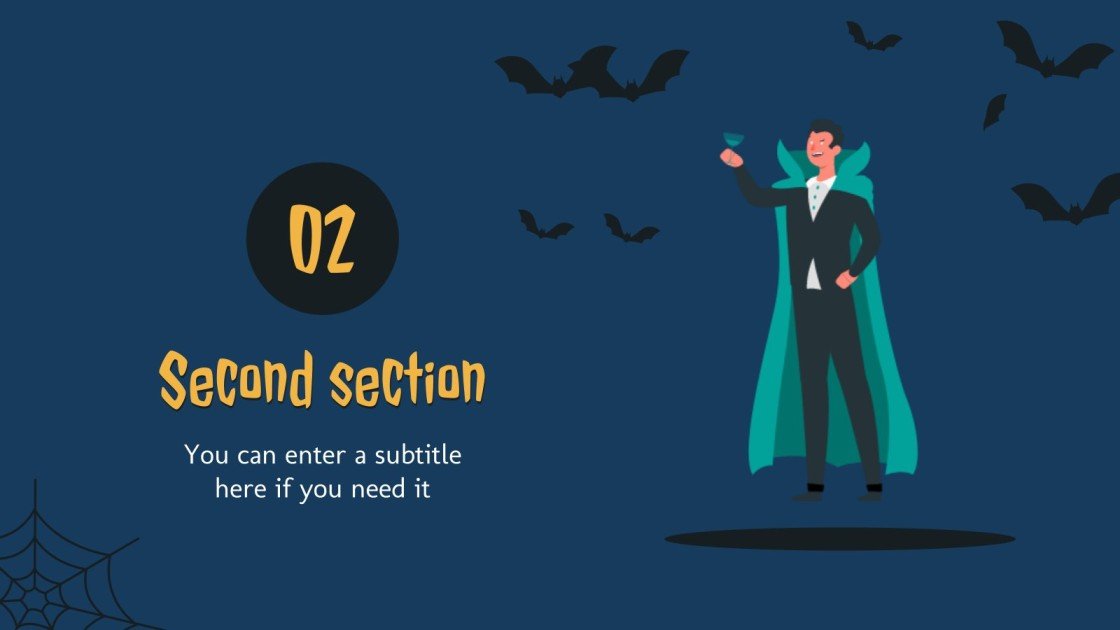 Spooky Halloween Google Slides theme & PowerPoint template