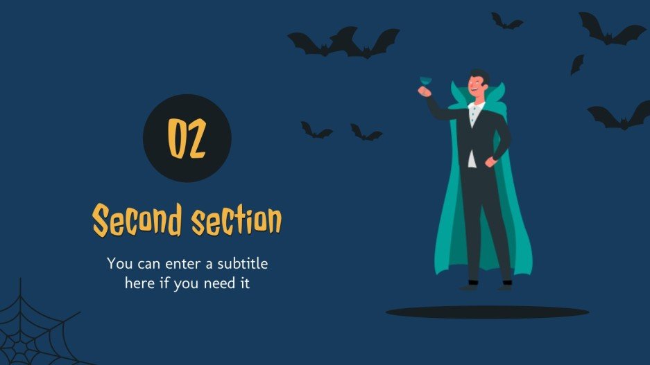 Spooky Halloween Google Slides theme & PowerPoint template