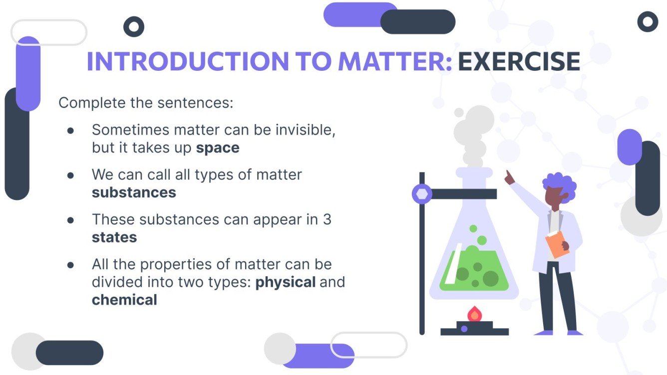Science for Middle School: Matter | Google Slides & PPT