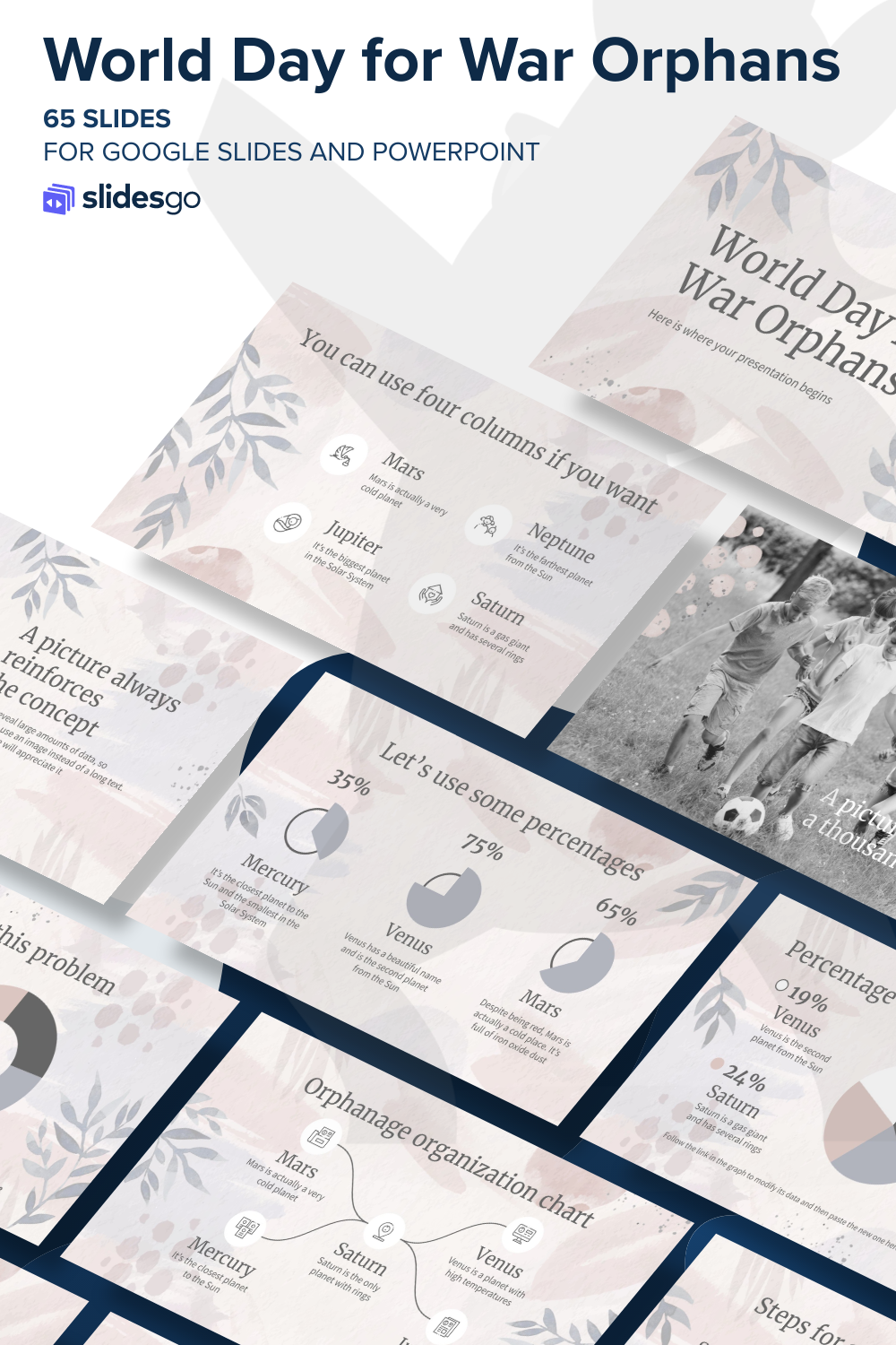 World Day for War Orphans | Google Slides & PowerPoint