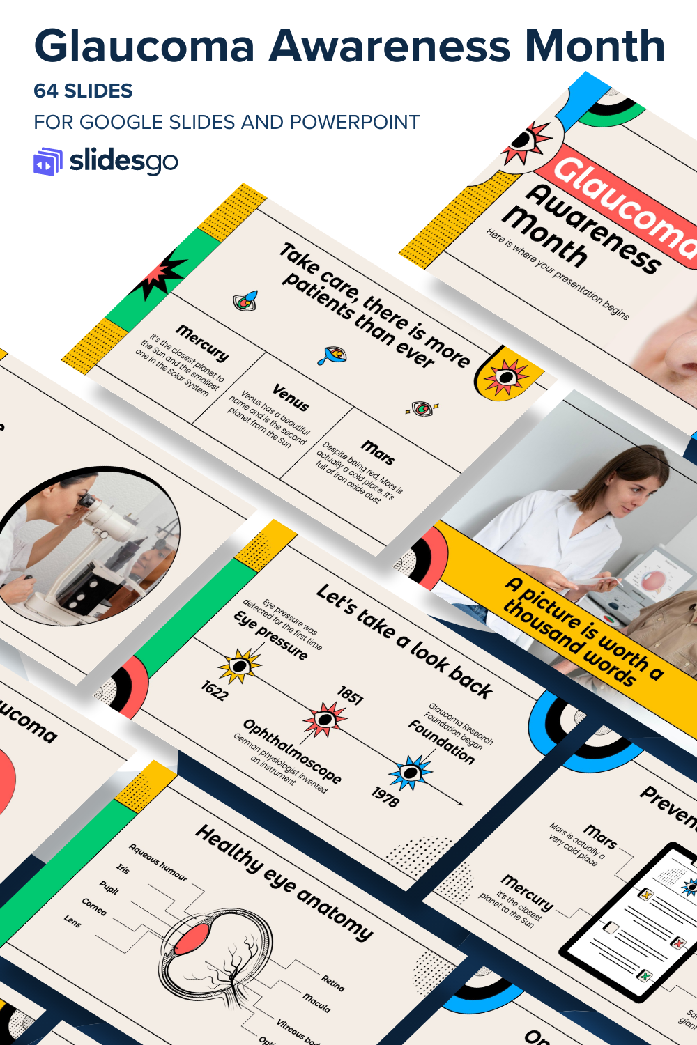 Glaucoma Awareness Month | Google Slides & PowerPoint