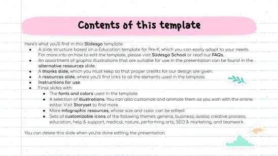 Kawaii Kids Activities for Pre-K | Google Slides & PPT