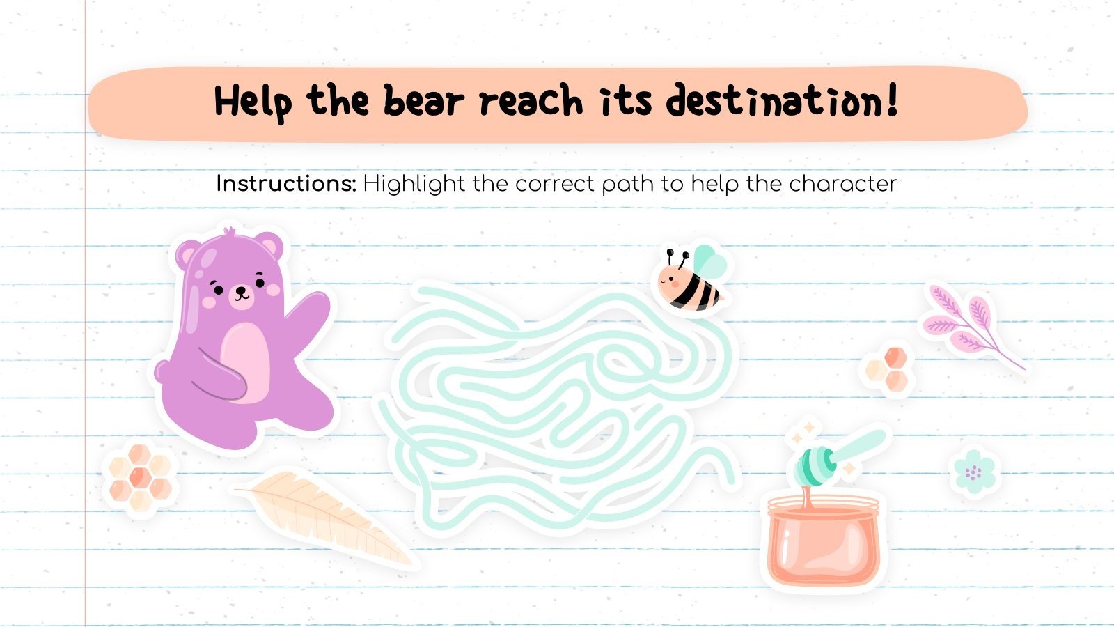 Kawaii Kids Activities for Pre-K | Google Slides & PPT