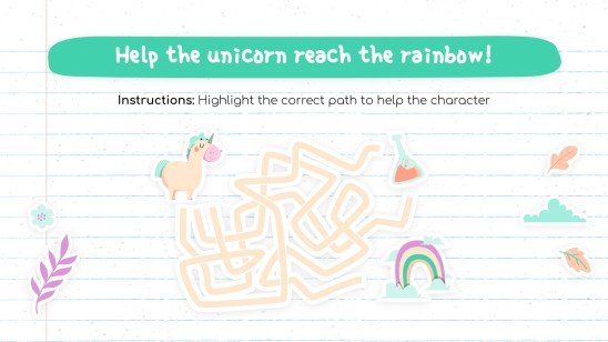 Kawaii Kids Activities for Pre-K | Google Slides & PPT