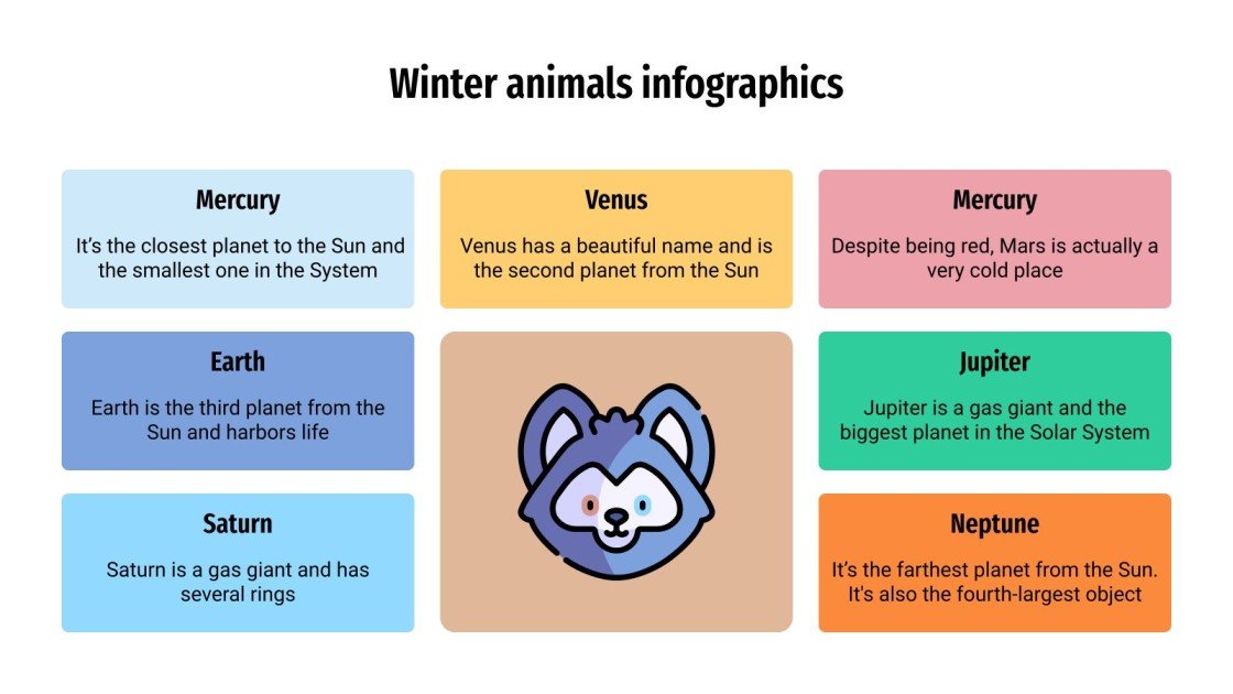 Winter Animals Infographics | Google Slides & PowerPoint