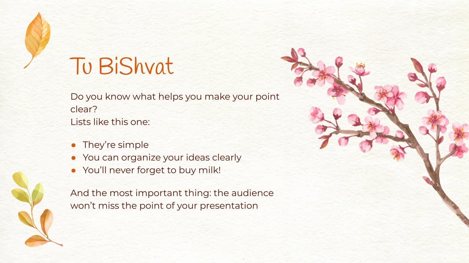 The Jewish Tree Holiday: Tu BiShvat | Google Slides & PPT