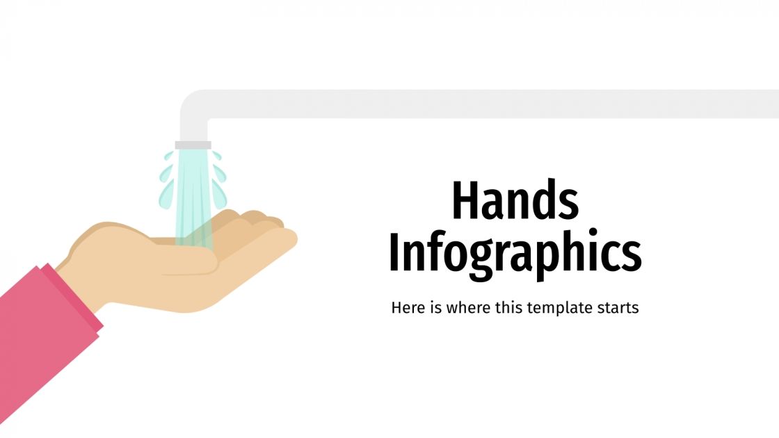 Hands Infographics Google Slides theme and PowerPoint template