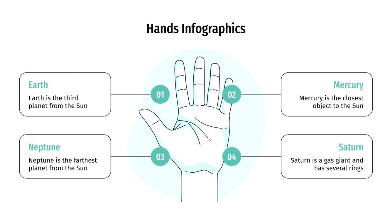 Hands Infographics Google Slides theme and PowerPoint template