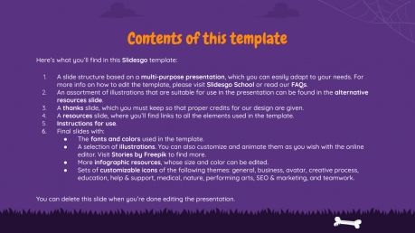 Halloween for Pre-K Google Slides theme & PPT template