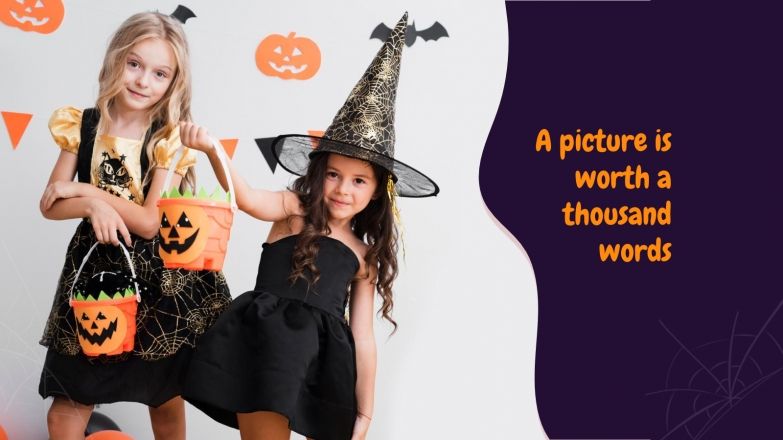Halloween for Pre-K Google Slides theme & PPT template