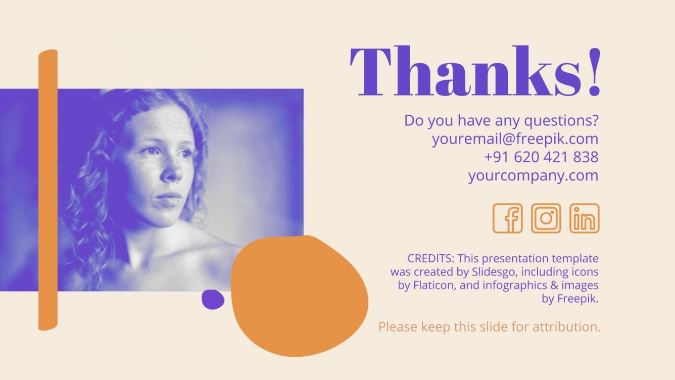 Retail Newsletter Google Slides theme & PowerPoint template