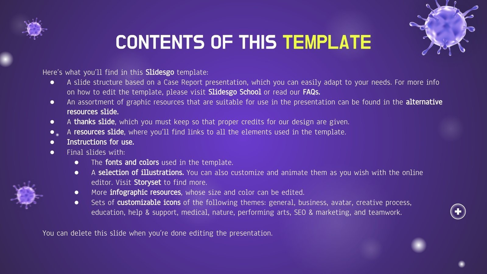 Omicron COVID-19 Variant Clinical Case | Google Slides & PPT
