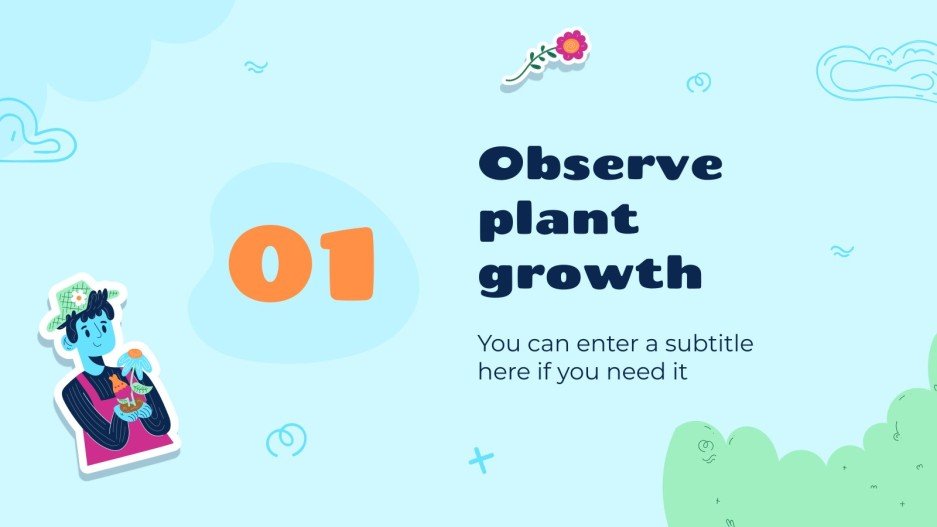 Science for Pre-K: Nature and Gardening | Google Slides & PPT