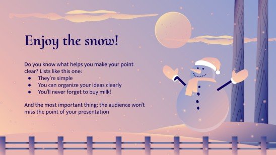 International Snow Day Minitheme | Google Slides & PPT