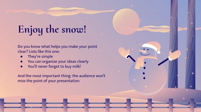 International Snow Day Minitheme | Google Slides & PPT