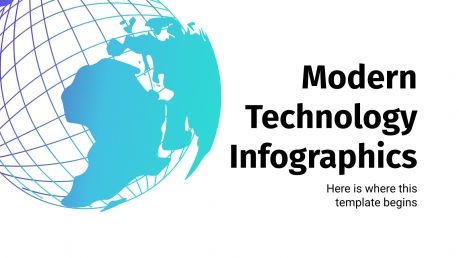 Modern Technology Infographics for Google Slides and PPT