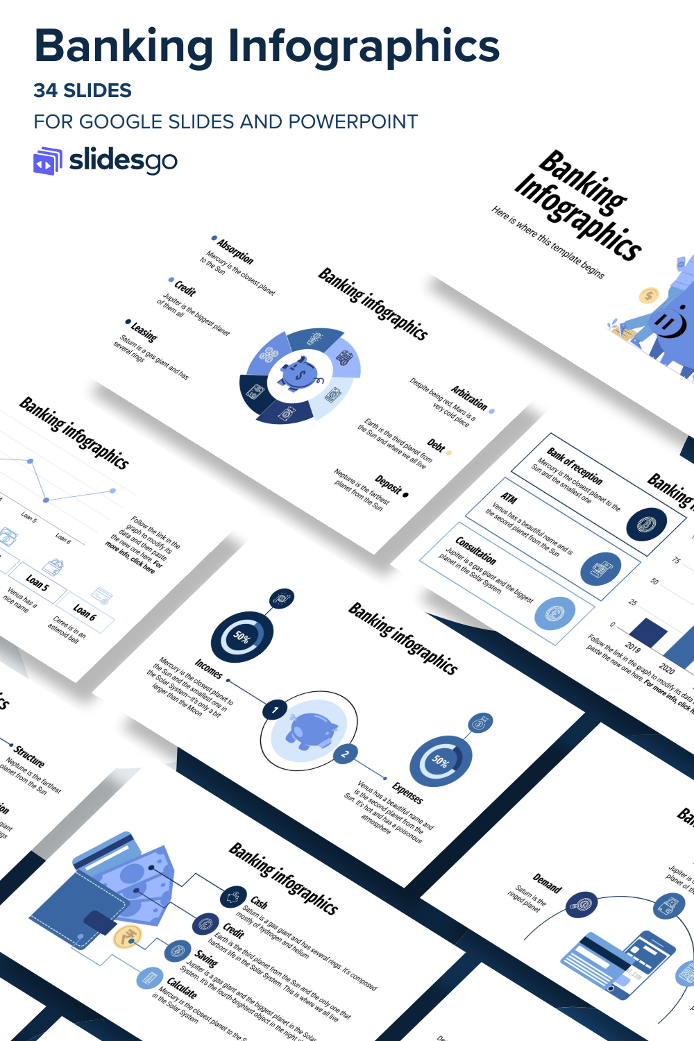 Banking Infographics | Google Slides & PowerPoint