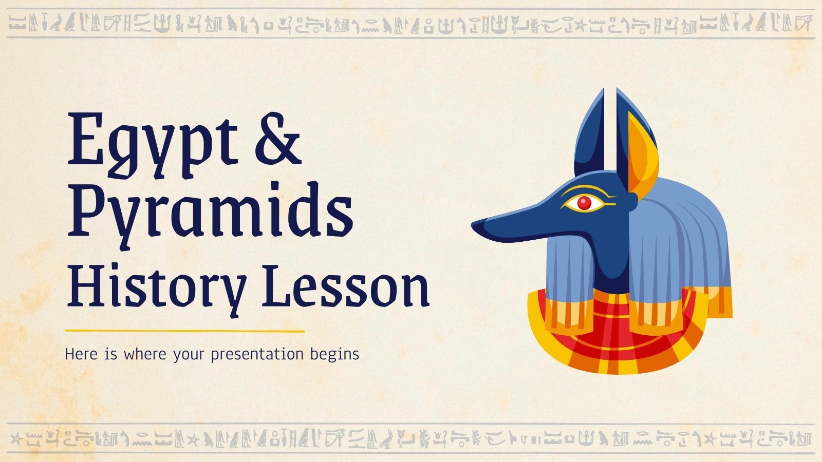 Egypt & Pyramids: History Lesson | Google Slides & PowerPoint