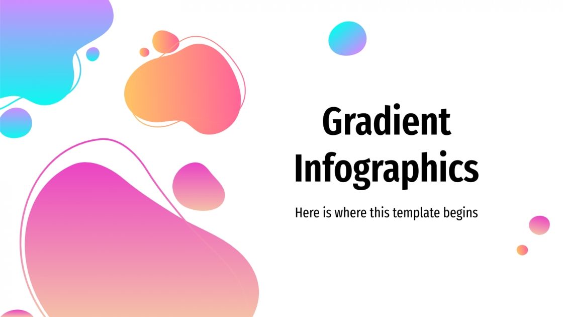 Gradient Infographics Google Slides and PowerPoint template