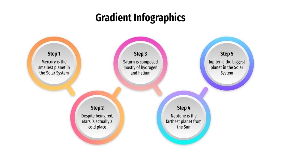 Gradient Infographics Google Slides and PowerPoint template