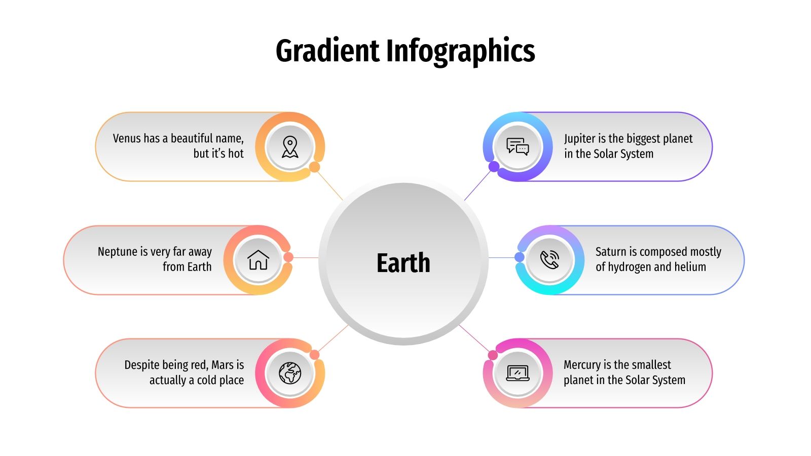 Gradient Infographics Google Slides and PowerPoint template