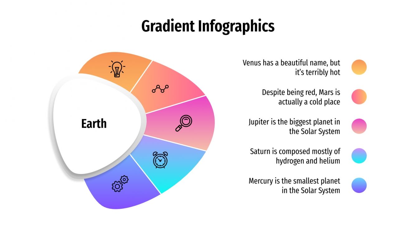 Gradient Infographics Google Slides and PowerPoint template