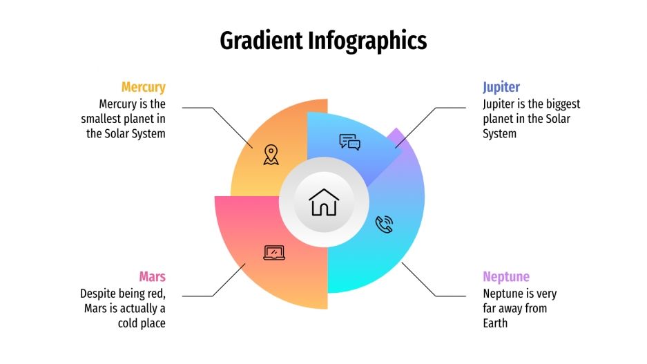 Gradient Infographics Google Slides and PowerPoint template