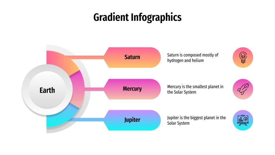 Gradient Infographics Google Slides and PowerPoint template