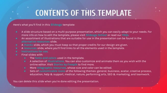 Outer Space Google Slides theme & PowerPoint template