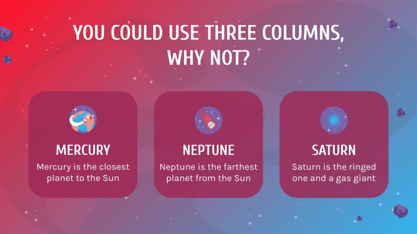 Outer Space Google Slides theme & PowerPoint template