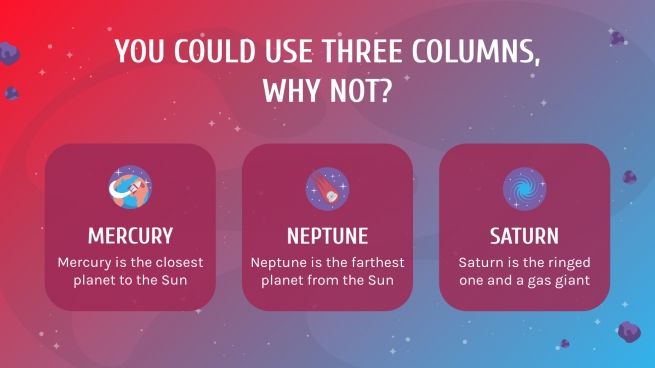 Outer Space Google Slides theme & PowerPoint template