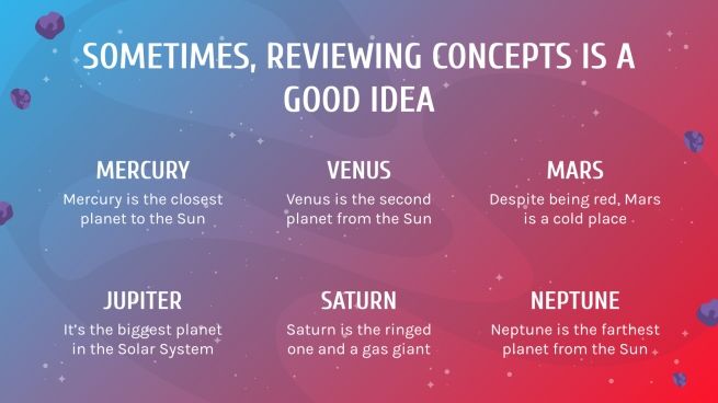 Outer Space Google Slides theme & PowerPoint template