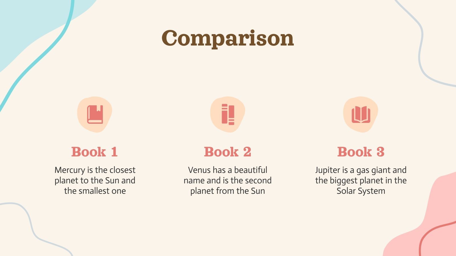 Wavy Book Report for Middle School | Google Slides & PPT