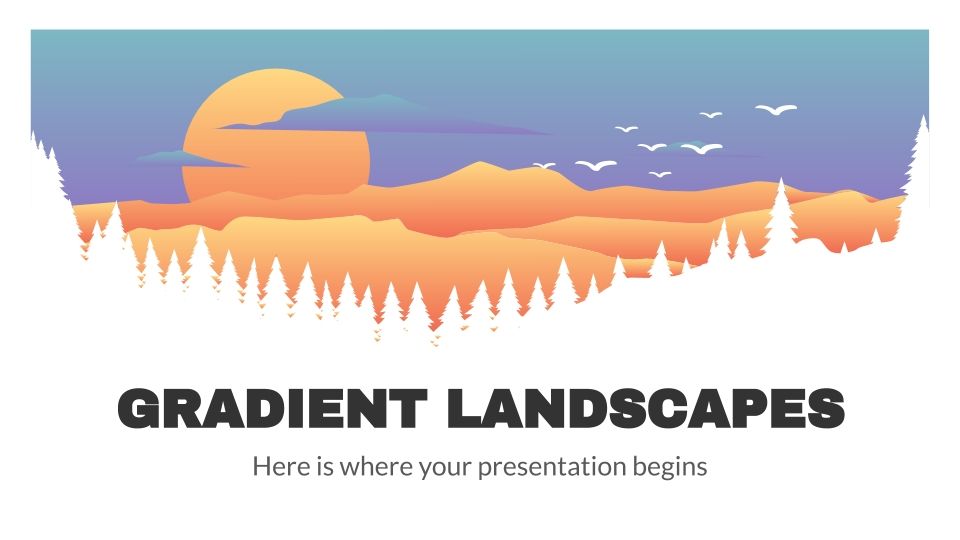 Free Gradient Google Slide themes and PowerPoint templates