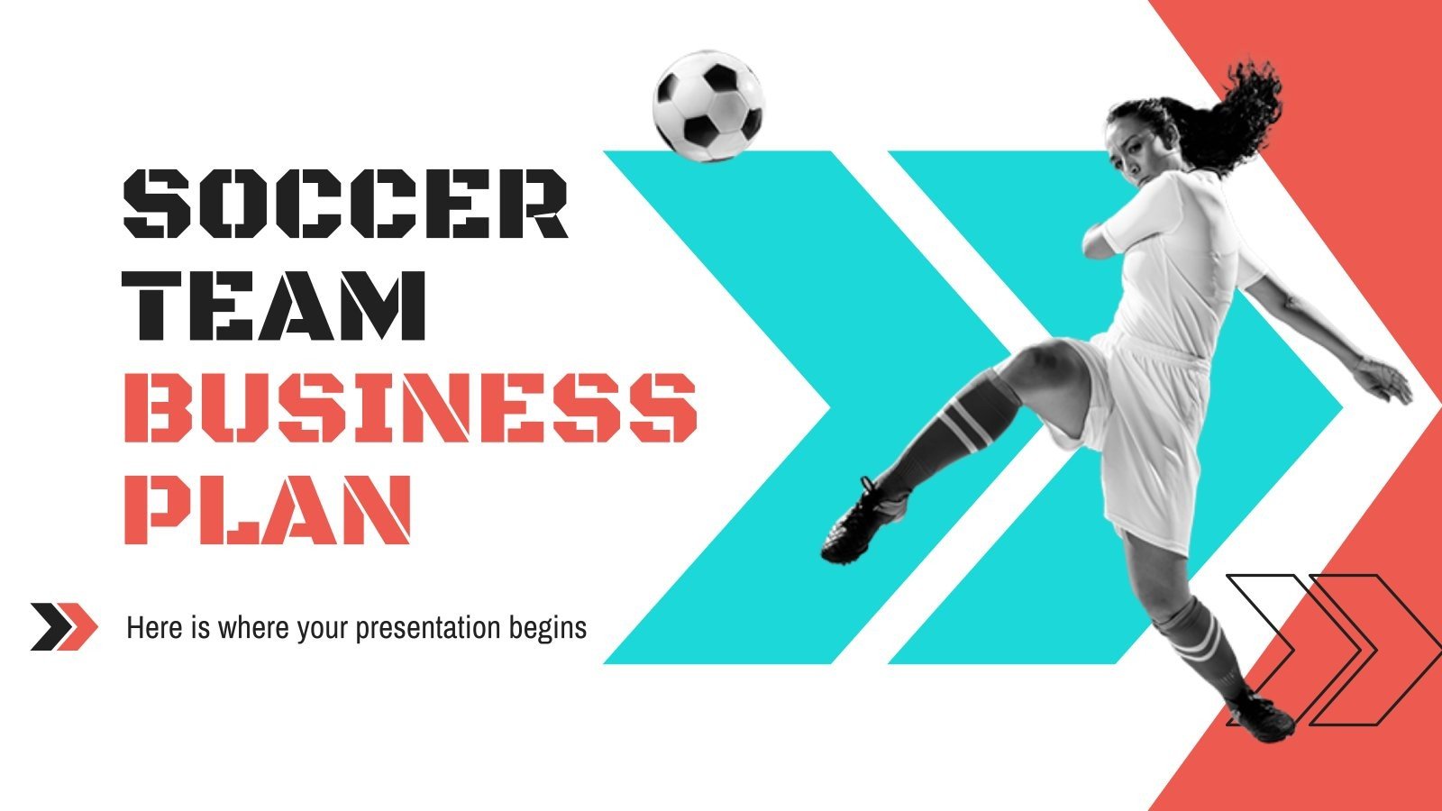 Soccer Team Business Plan | Google Slides & PowerPoint